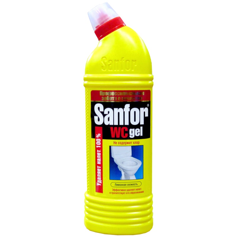 Средство чистящее Sanfor WС Морской бриз гель 0,75л от Мегаполис купить в Калининграде и и ТЦ ...