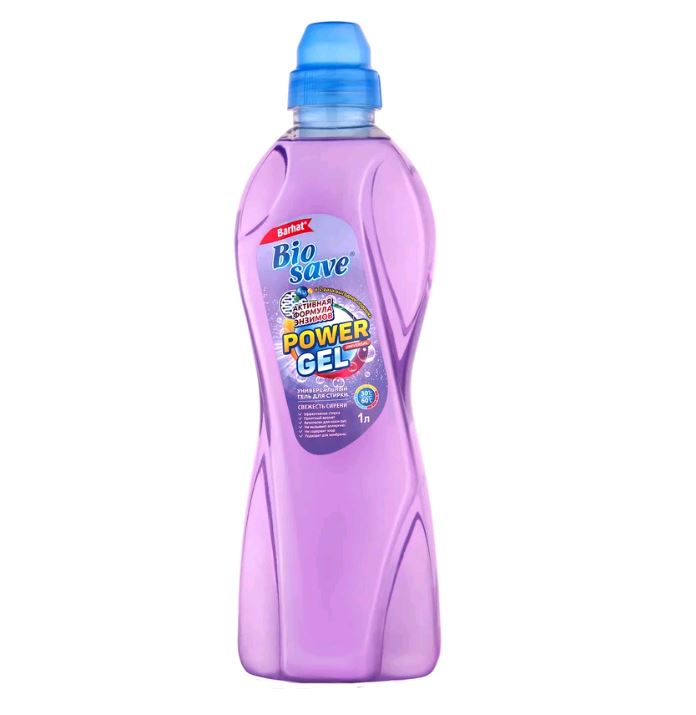 Гель для стирки Barhat Biosave Сирень универсальный 1л от Мегаполис купить в Калининграде и и ТЦ ...